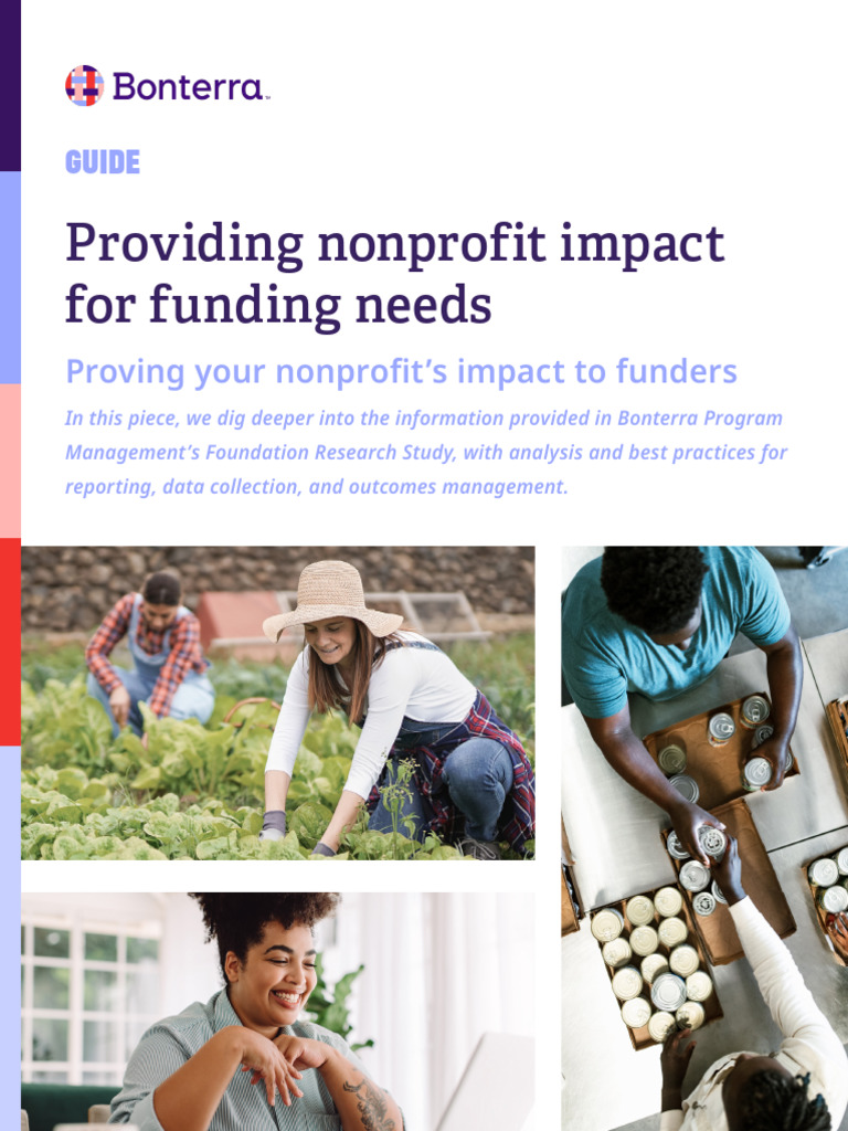 Providing nonprofit impact for funding needs | PDF | Cognition | Business