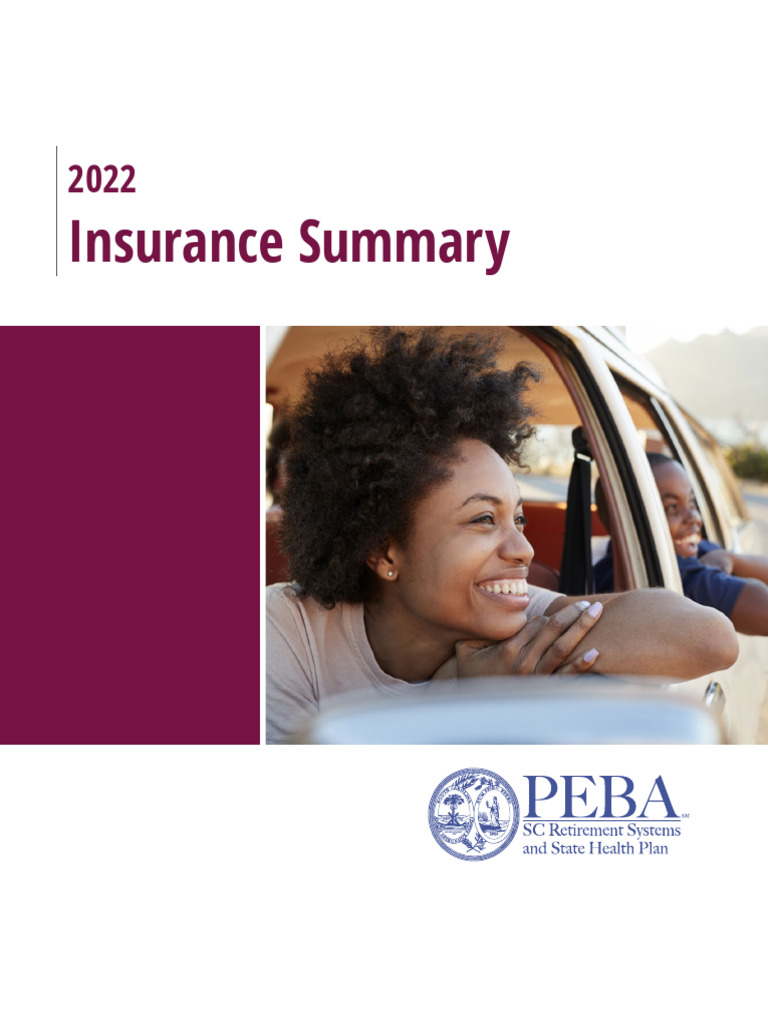2022 Insurance Summary | PDF | Cost Of Living | Health Savings Account