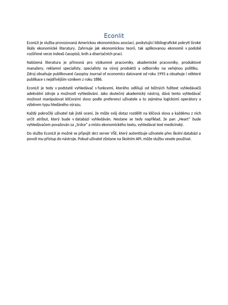 Econlit | PDF