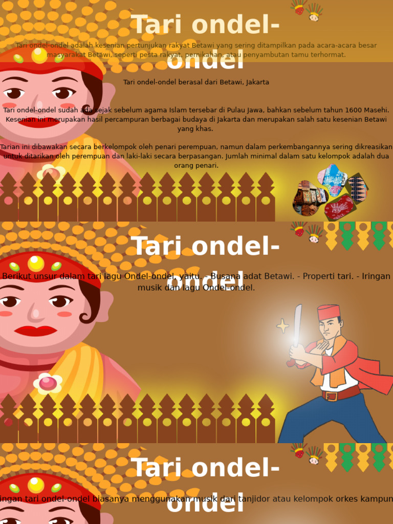 Tari Ondel-Ondel | PDF