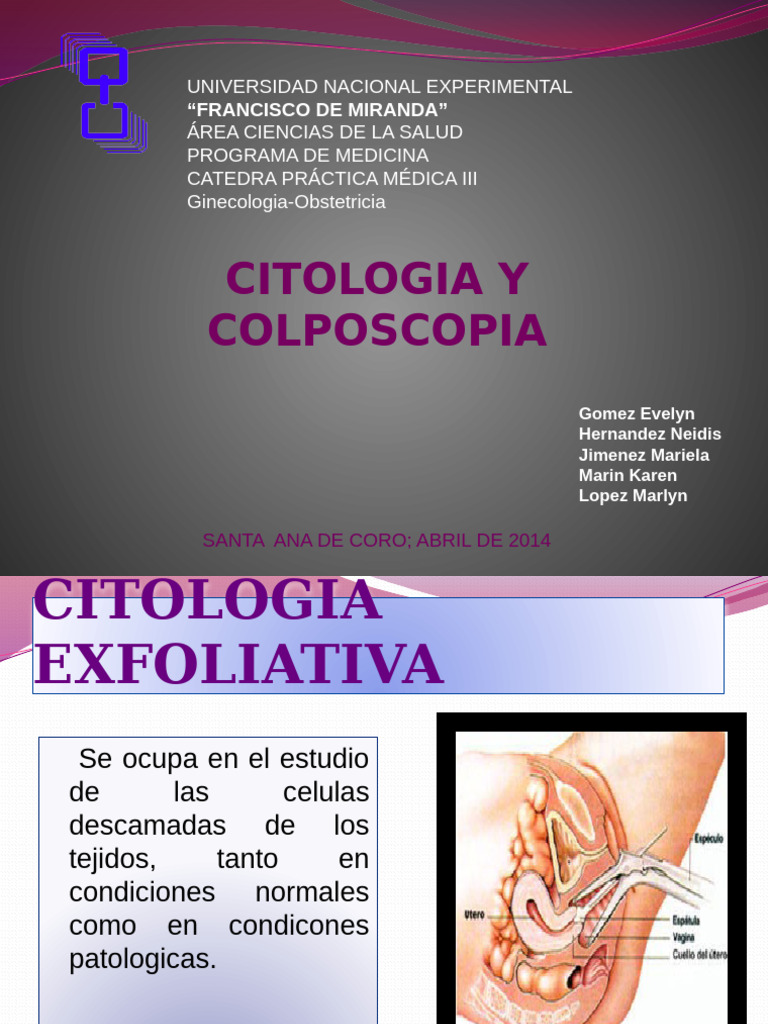 Citologia y Colpos | PDF | Nucleo celular | Inflamación