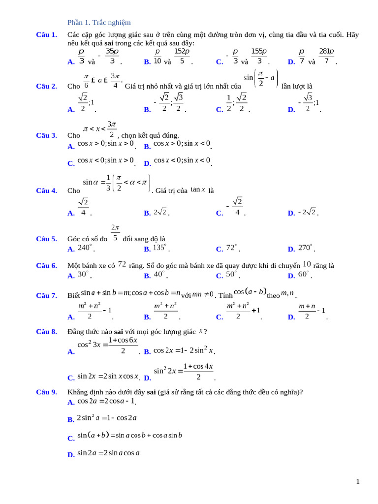 Đề 5-GK1-11 | PDF