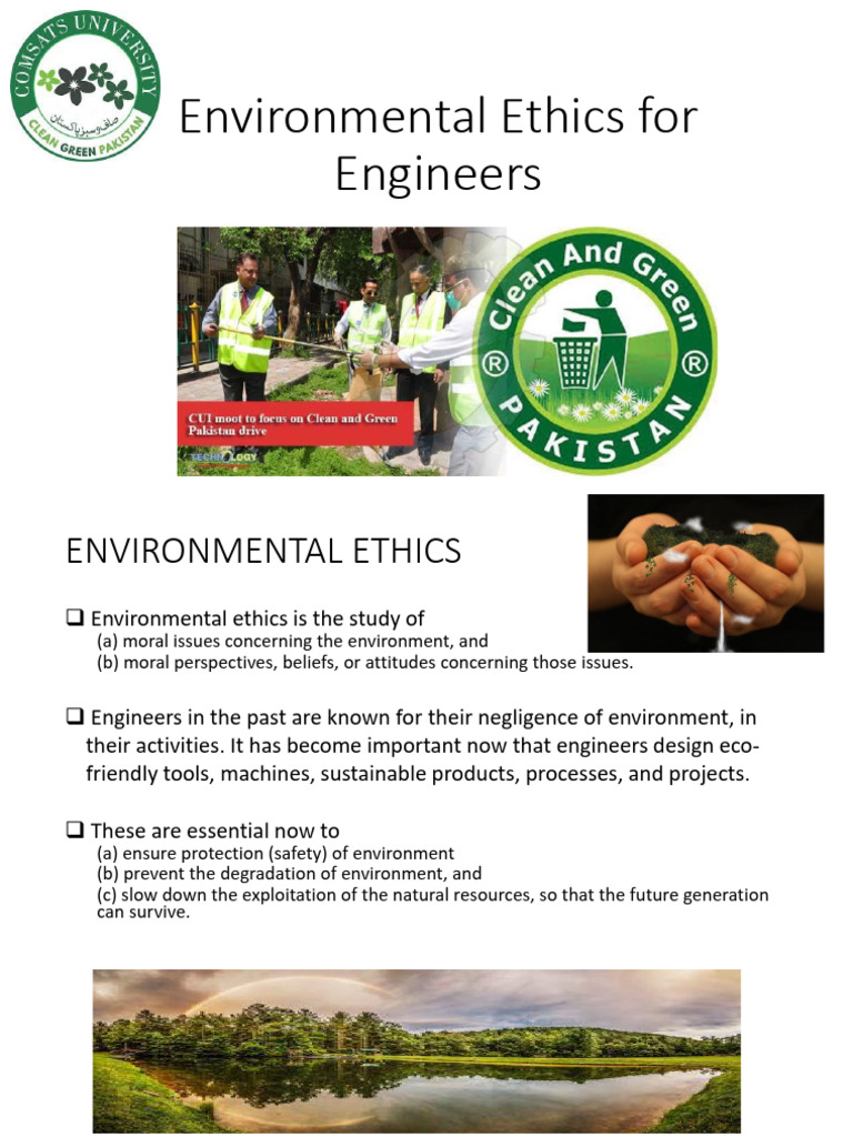 04 Environmental Ethics for Engineers | PDF | Greenhouse Gas | Climate ...