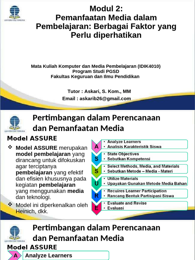 1D Modul 2 Pemanfaatan Media | PDF | Ilmu Sosial