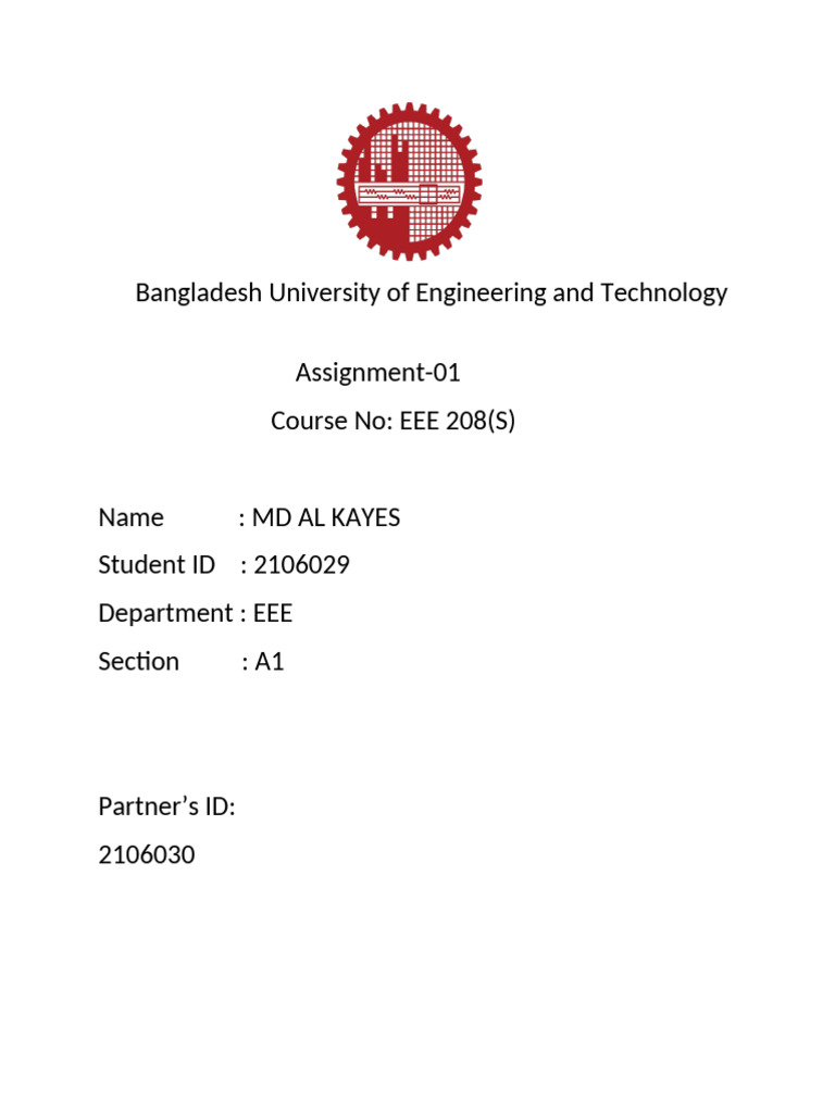 Assignment-01(2106029) | PDF