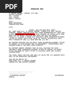 Verbiage of MT 799 and MT 760 | PDF | Letter Of Credit | Payments