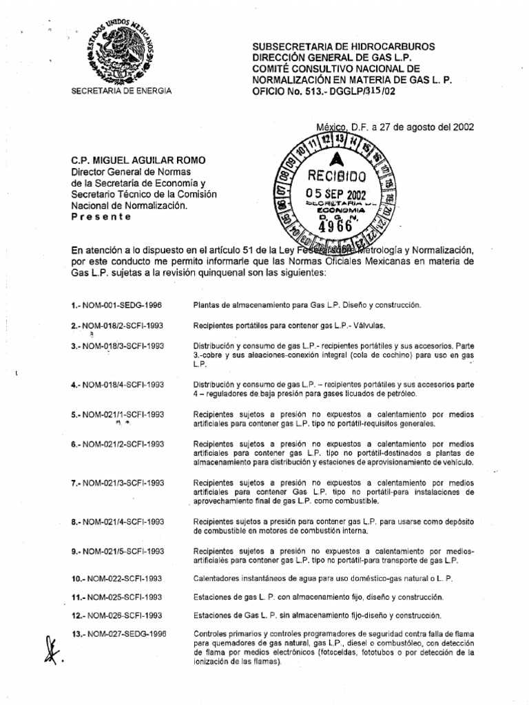 Nom 018 3 Scfi 1993 2002 - Revision | PDF