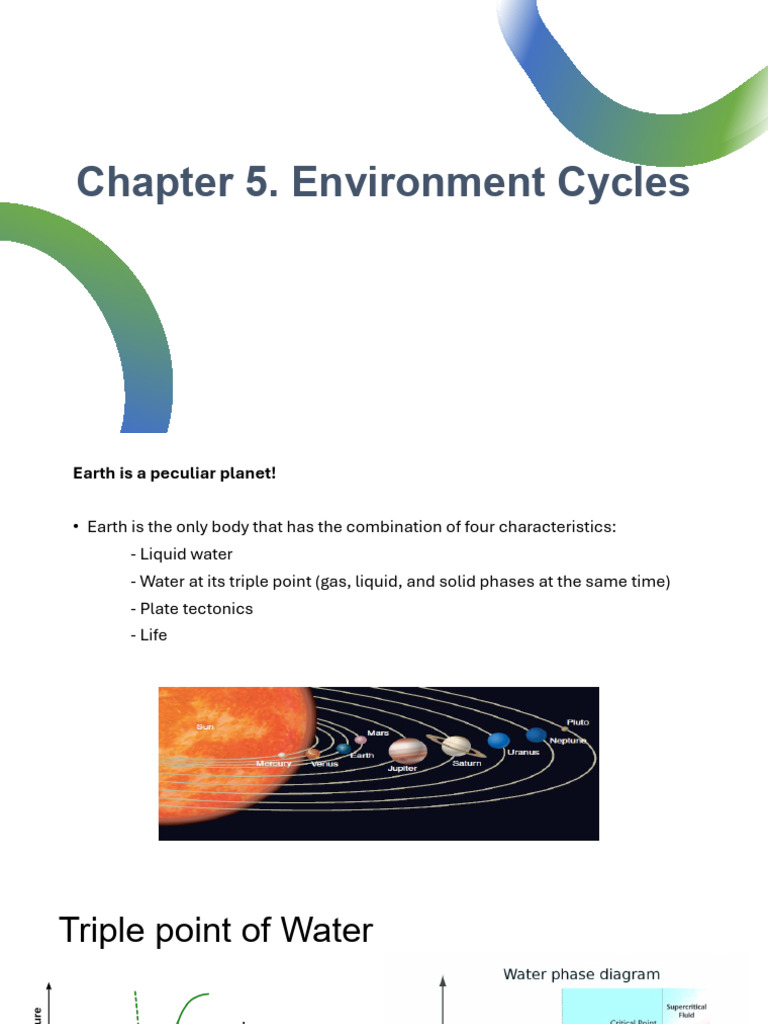 ENV_107_Ch 5_Environmental Cycle_EAA v2 | PDF | Rock (Geology) | Life