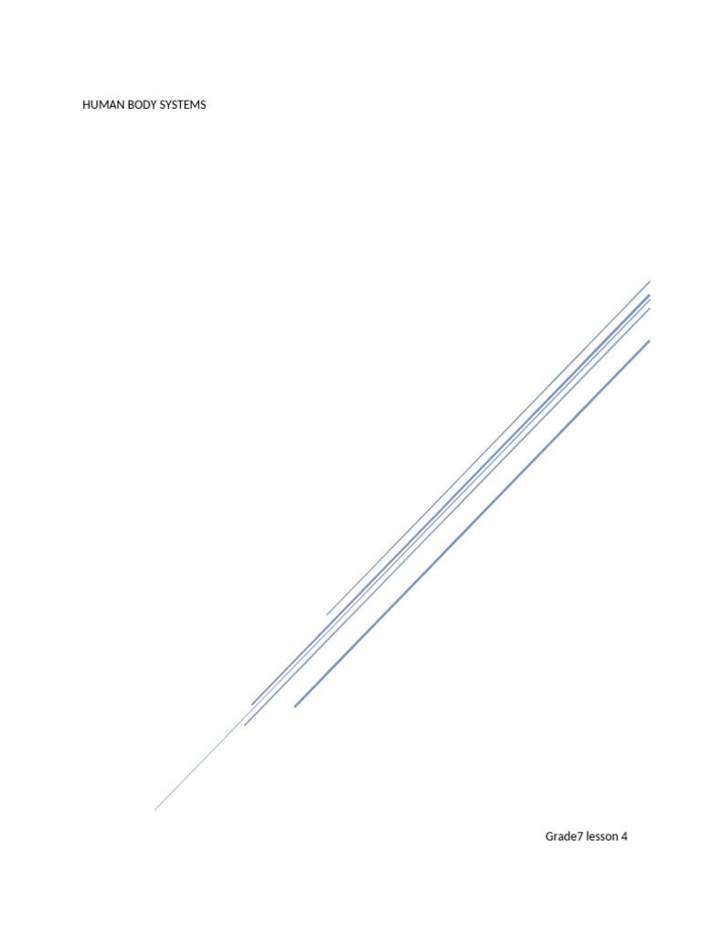 G7 topic2 lesson4 | PDF | Lymph | Respiratory System