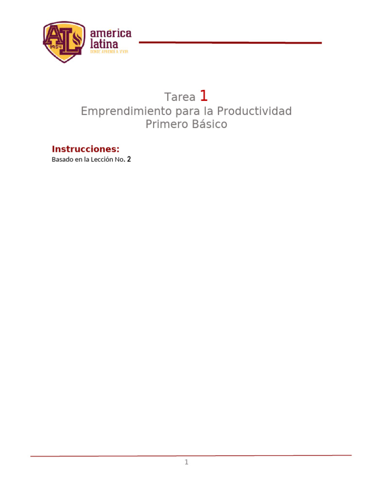 Tarea 1 | PDF