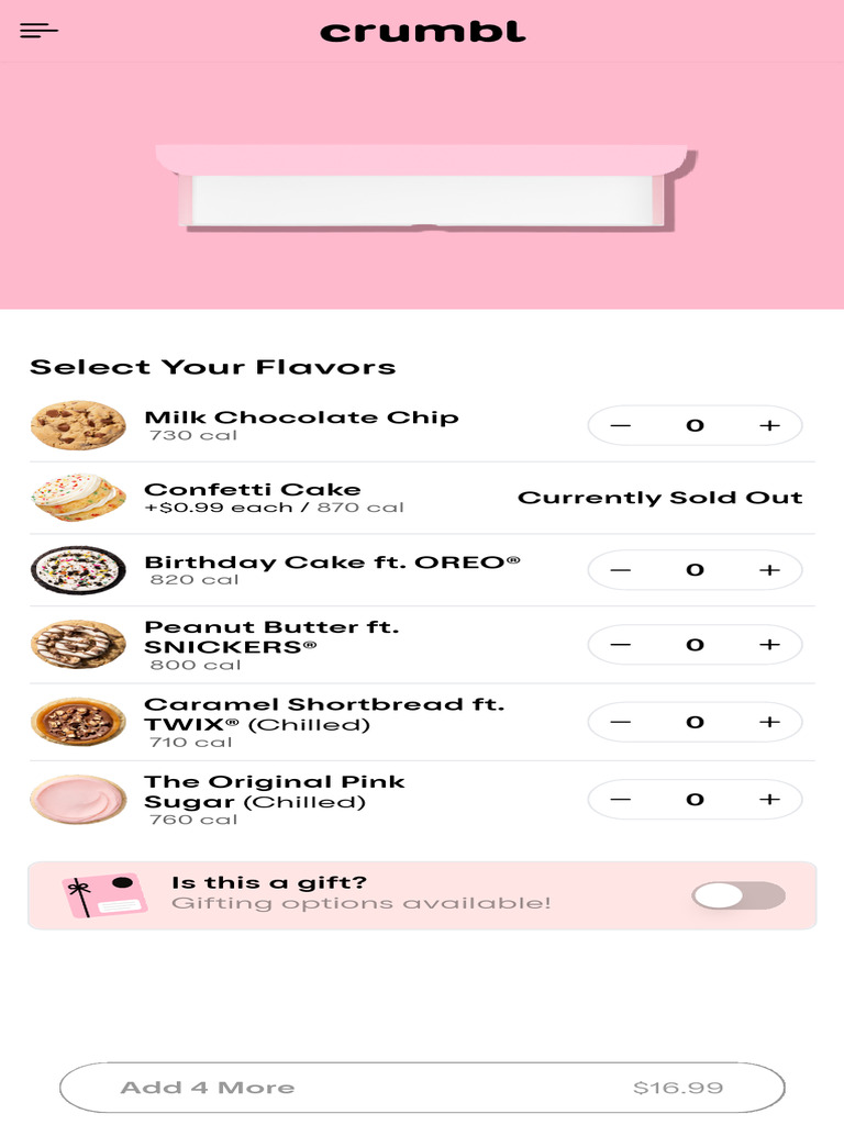 Crumbl Cookies - Freshly Baked & Delivered Cookies | PDF