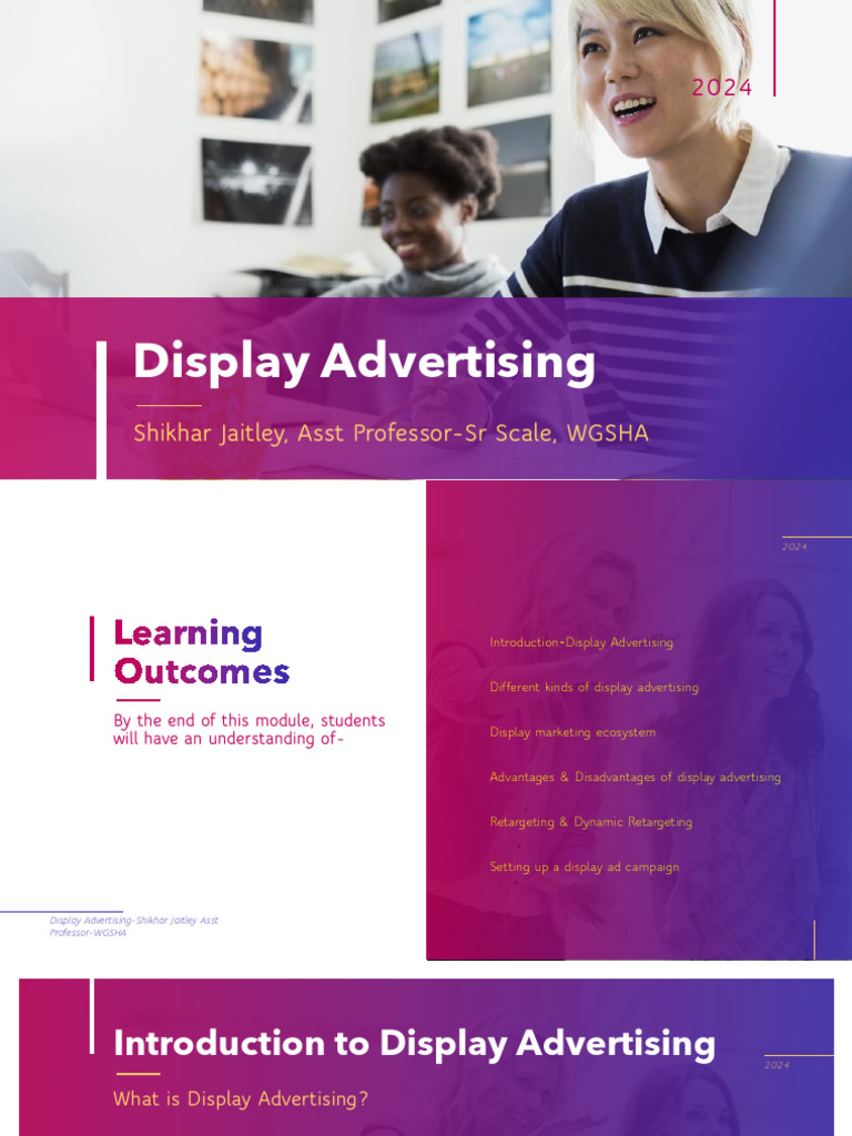 Display Advertising | PDF | Online Advertising | Advertising