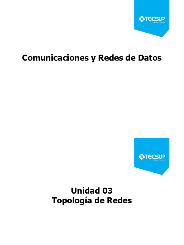 UNIDAD03-Topología de Redes | PDF | Red de computadoras | Modelo osi