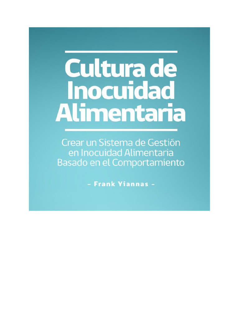inocuidad | PDF