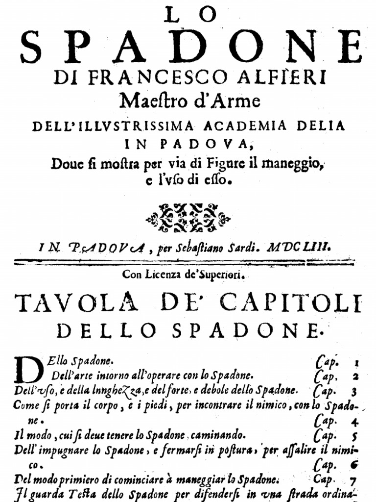 Alfieri Spadone IT | PDF