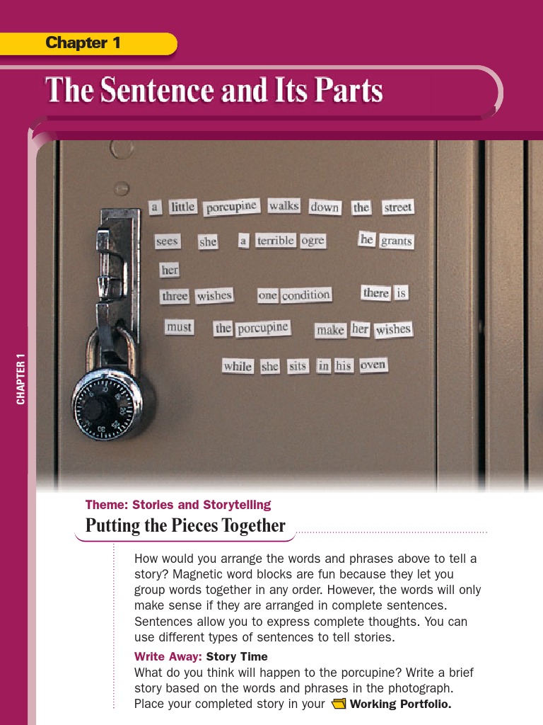 Grammar For Writing Grade 6 Answer Key | PDF | Subject (Grammar ...