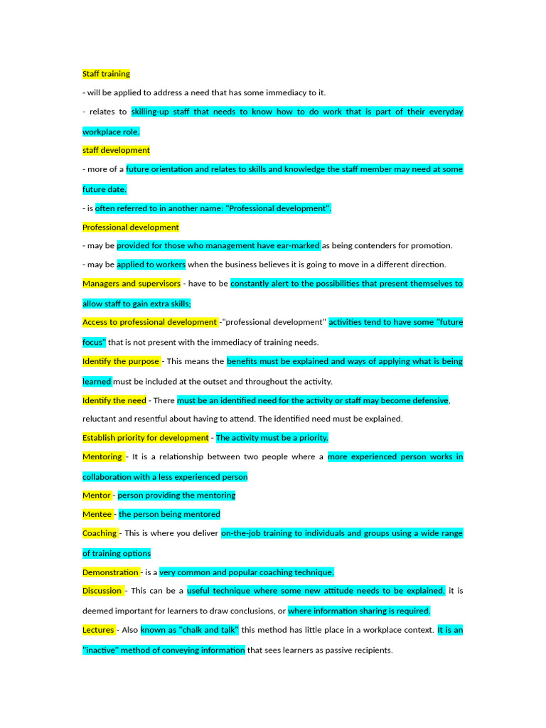 Profdev Reviewer | PDF | Mentorship | Communication