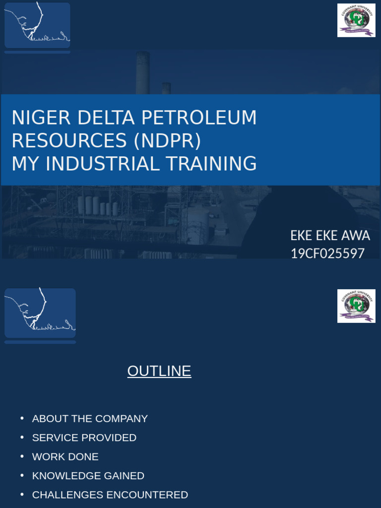 SIWES Presentation Eke | PDF | Geophysics | Petroleum