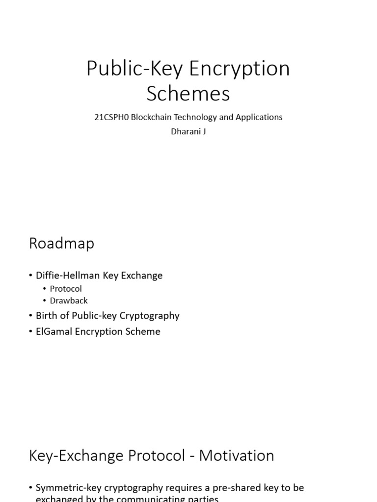 Public-Key Cryptography Basics | PDF | Teaching Methods & Materials | Computers
