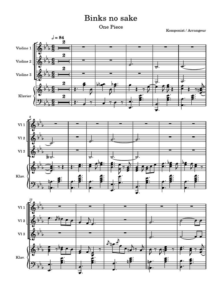 Binks No Sake | PDF
