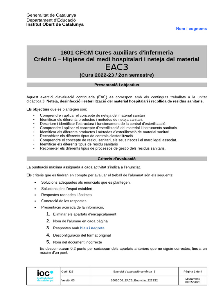 1601C06 EAC3 Enunciat 2223S2 | PDF