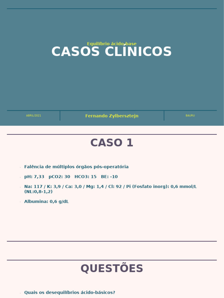 Casos Clinicos | PDF