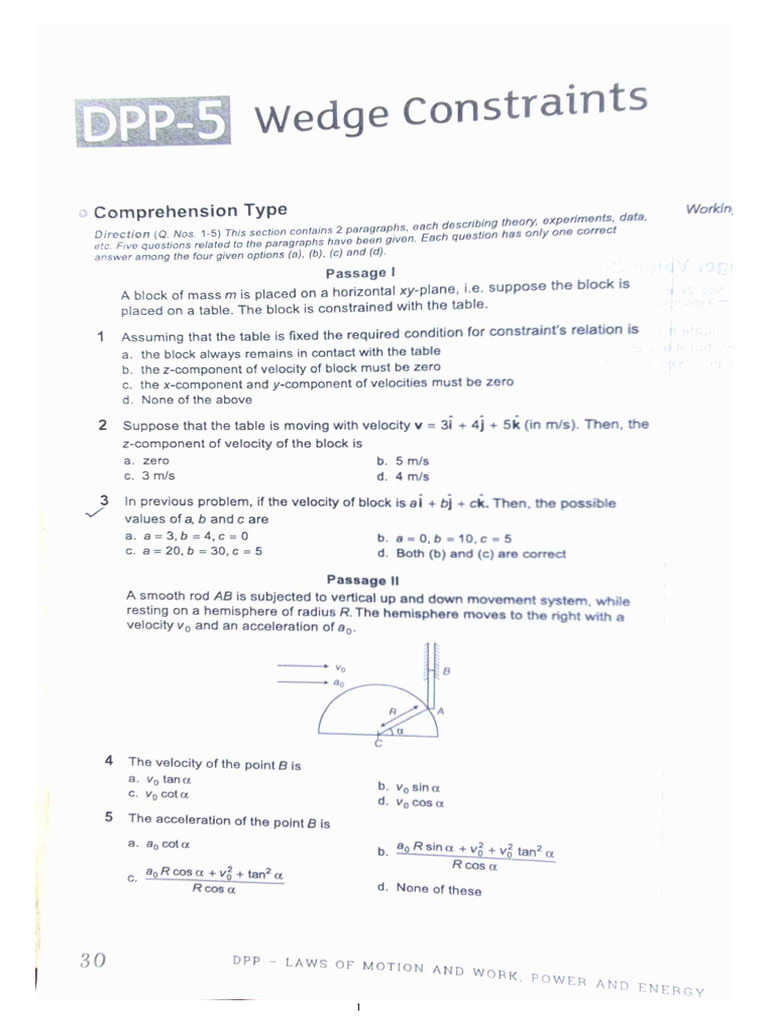 Dpp5 Wedge Constraints | PDF