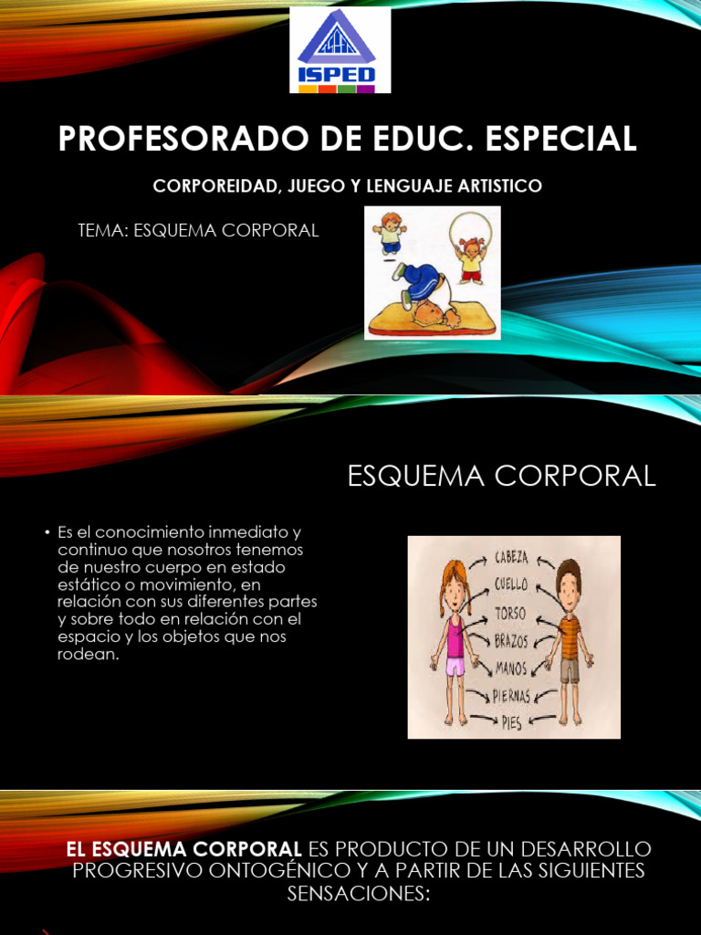 Esquema Corporal | PDF | Percepción | Sicología