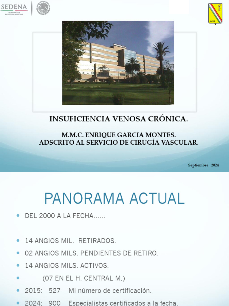 INSUFICIENCIA VENOSA CRONICA Sep 2024 - 241007 - 112525 | PDF | Venas ...