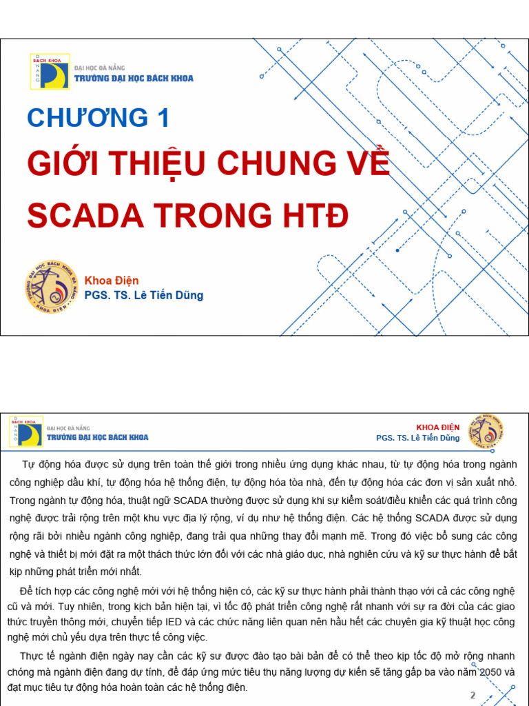 Chuong 1 - Scada k40 k41 | PDF
