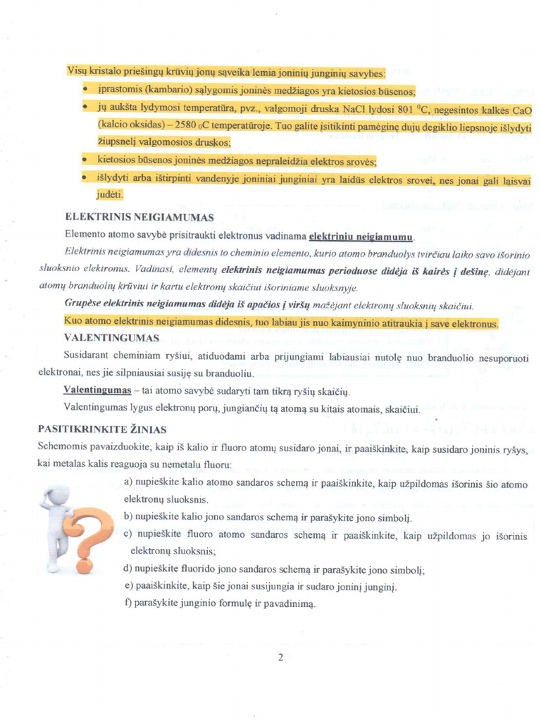2.joniniu Junginiu Susidarymo Pavyzdziai Skenuota | PDF