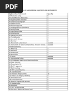 Intubation Trolley Checklist | PDF | Medicine | Medical Treatments
