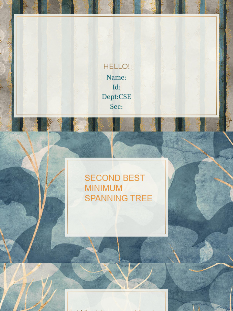 Second Minimum Spanning Tree Pdf Algorithms And Data Structures Applied Mathematics