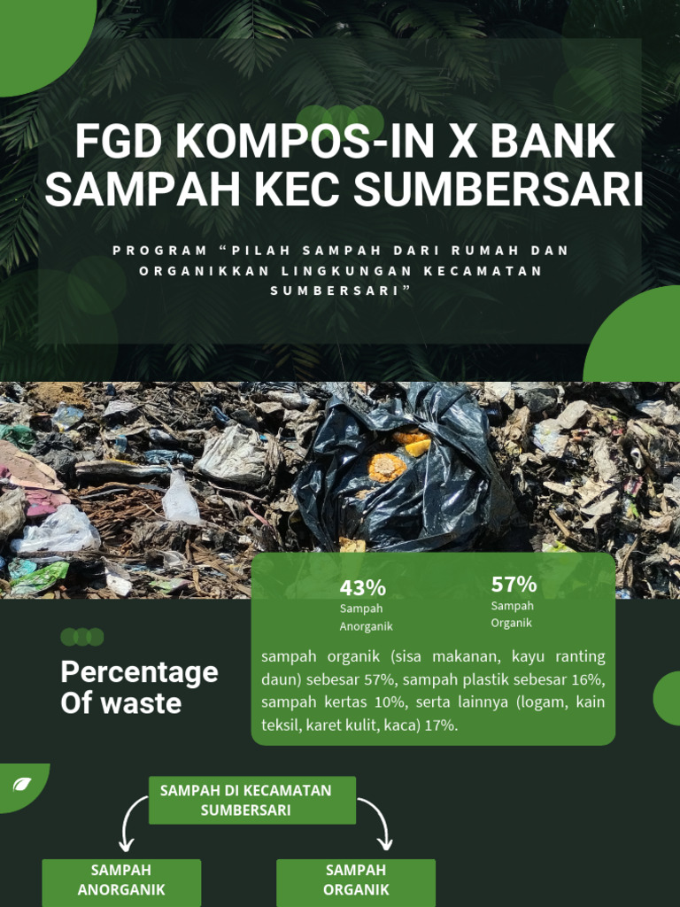 Materi FGD Bank Sampah | PDF