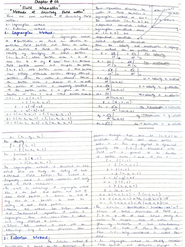 Fluid Mechanics Chap#2 (EduHubSols) | PDF