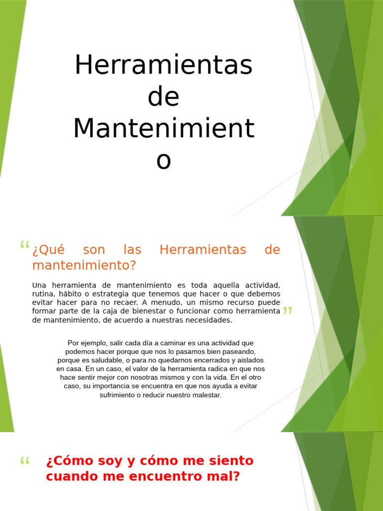 Mantenimiento | PDF