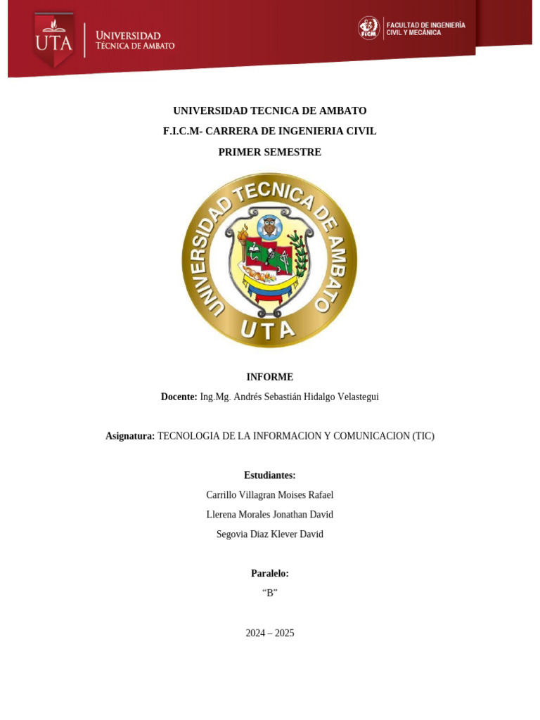 Encabezado Uta | PDF | Ecuador