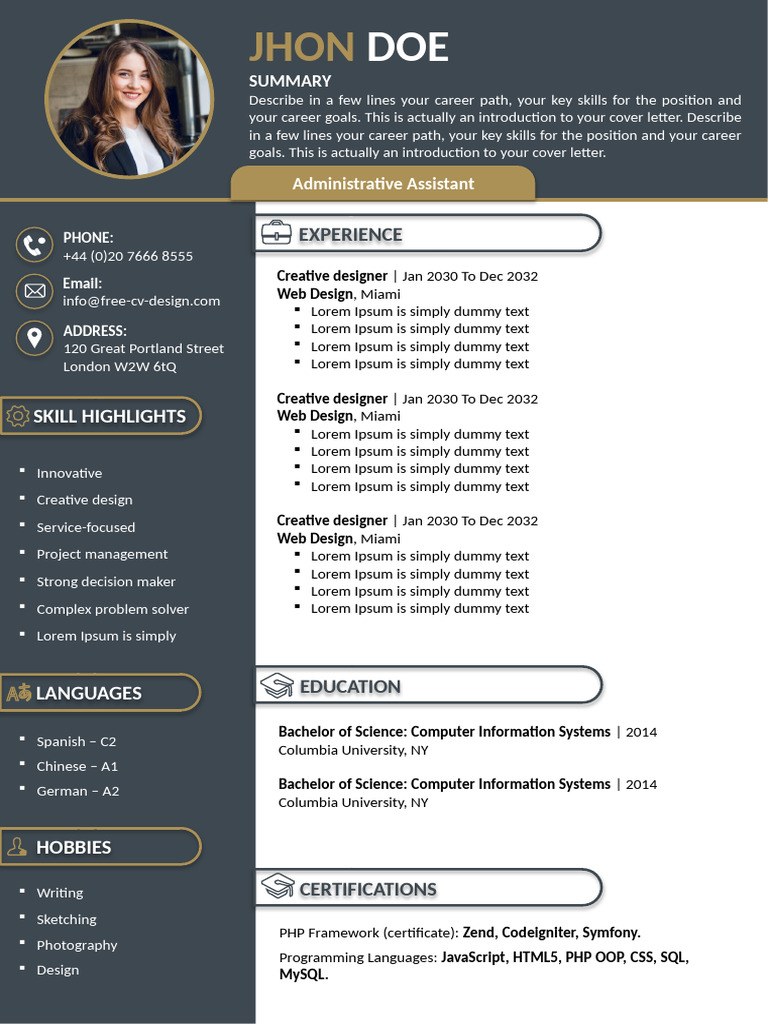 Experience: Skill Highlights | PDF | Systems Architecture | Hypertext