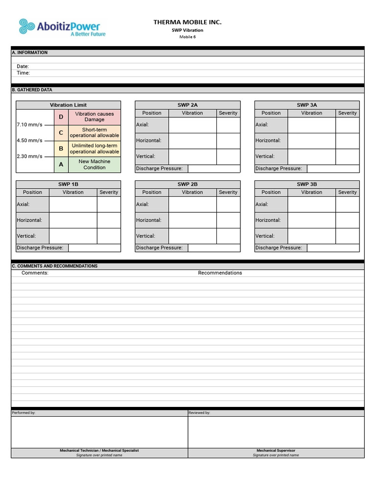 CBM - SWP Vibration | PDF | Mechanical Engineering