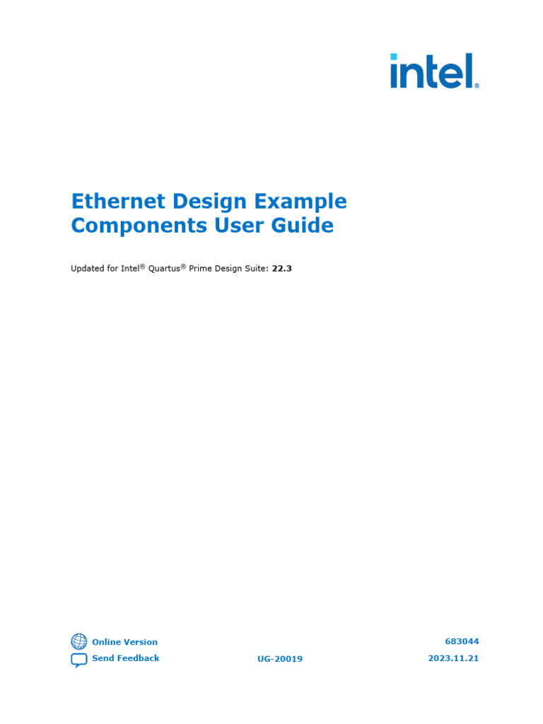 Ethernet Design Example Components User Guide | PDF | Electronics ...