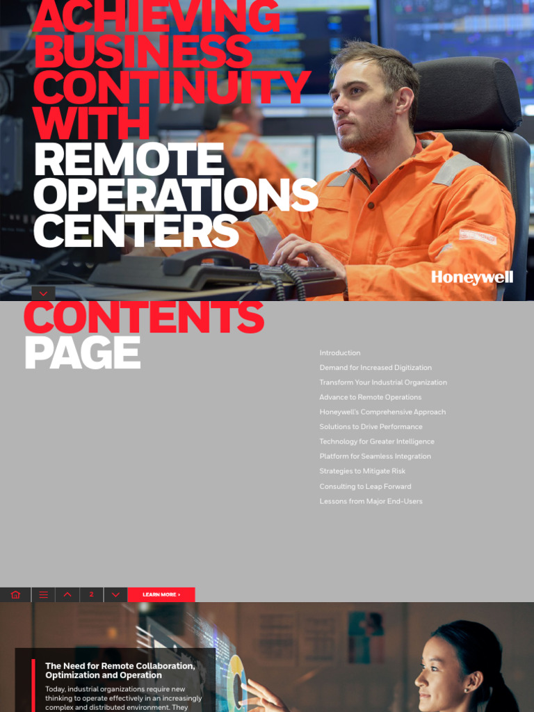 Remote-Ops-Center-eBook | PDF | Automation | Return On Investment