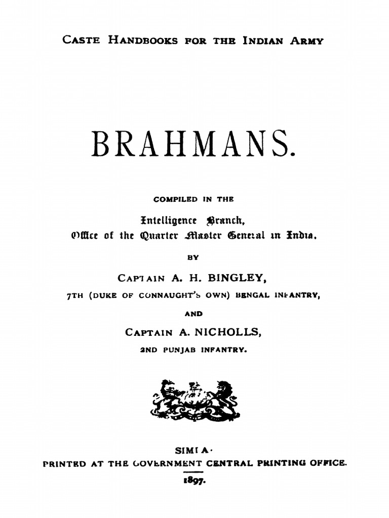 Brahmans | PDF