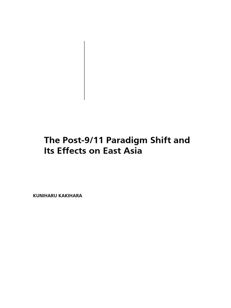 9-11 Paradigm Shift | PDF | War On Terror | Weapons Of Mass Destruction