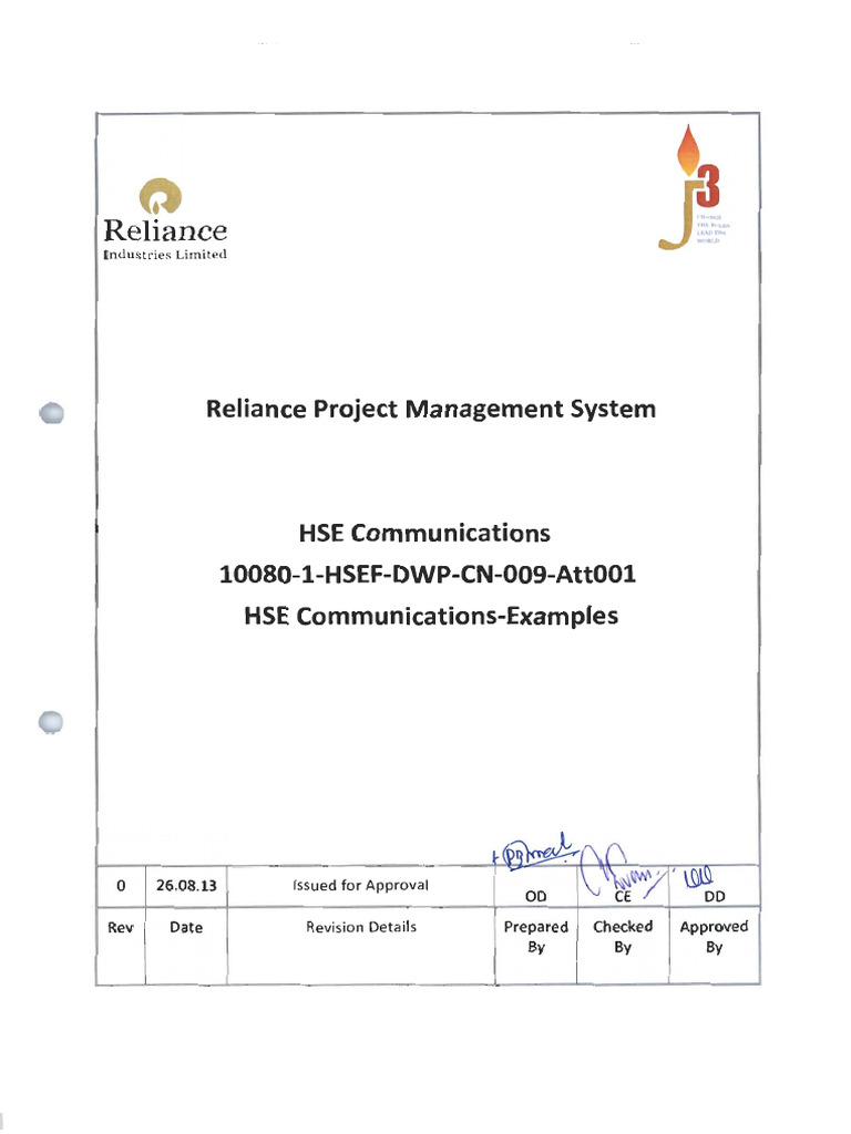 1 HSEF DWP CN 009 Att001 | PDF