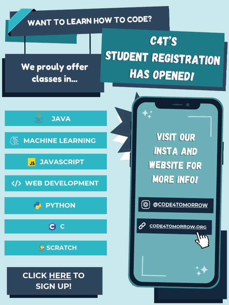Student Registration Flyer | PDF