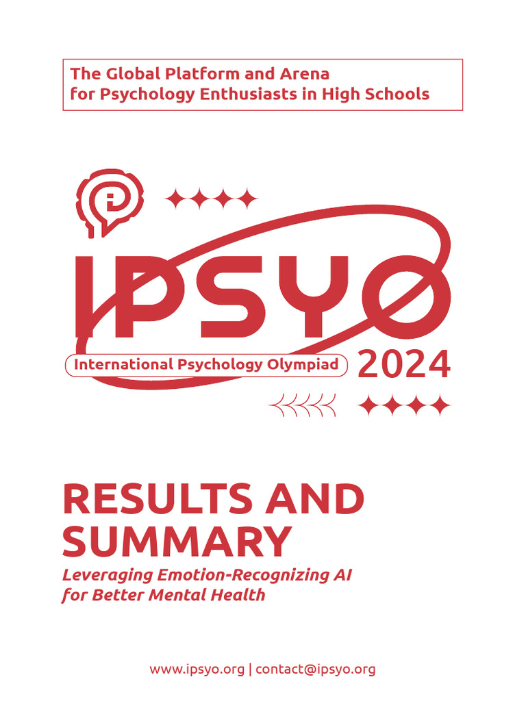 IPsyO 2024 Summary | PDF | China | World Politics