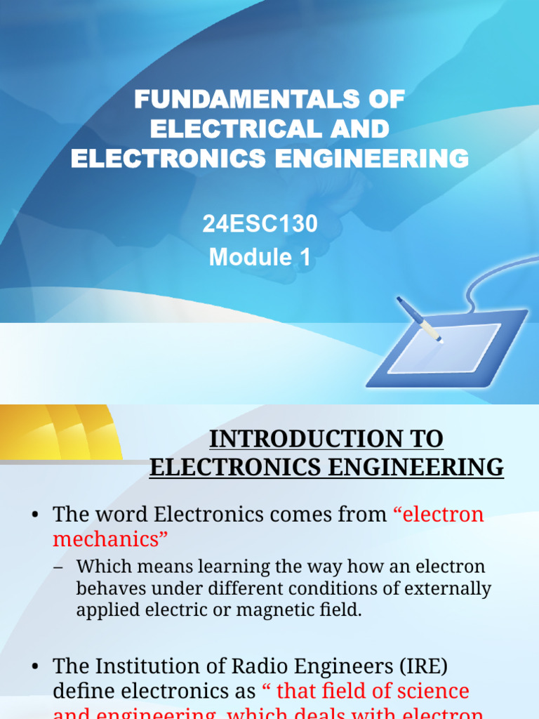 24ESC130_MODULE 1_Part 1 | PDF | Inductor | Capacitor