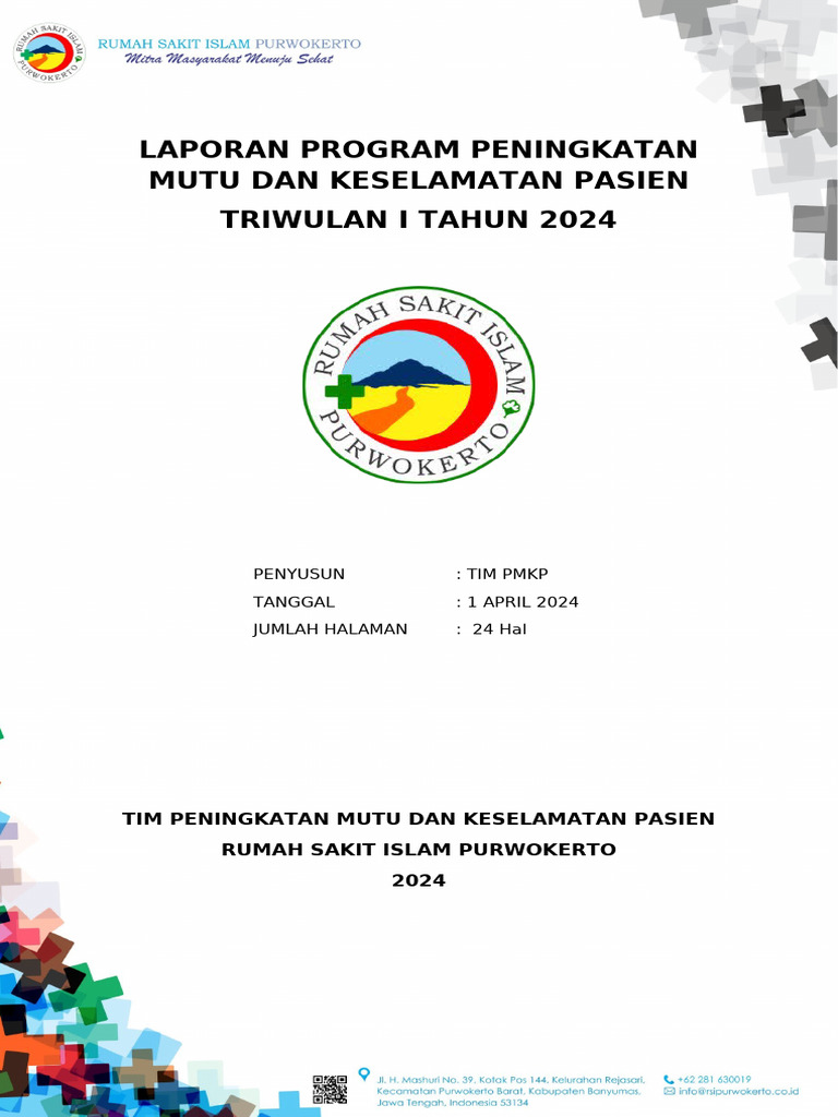 Laporan Indikator Mutu Triwulan I 2024 | PDF | Bisnis | Pengelolaan Keuangan & Uang
