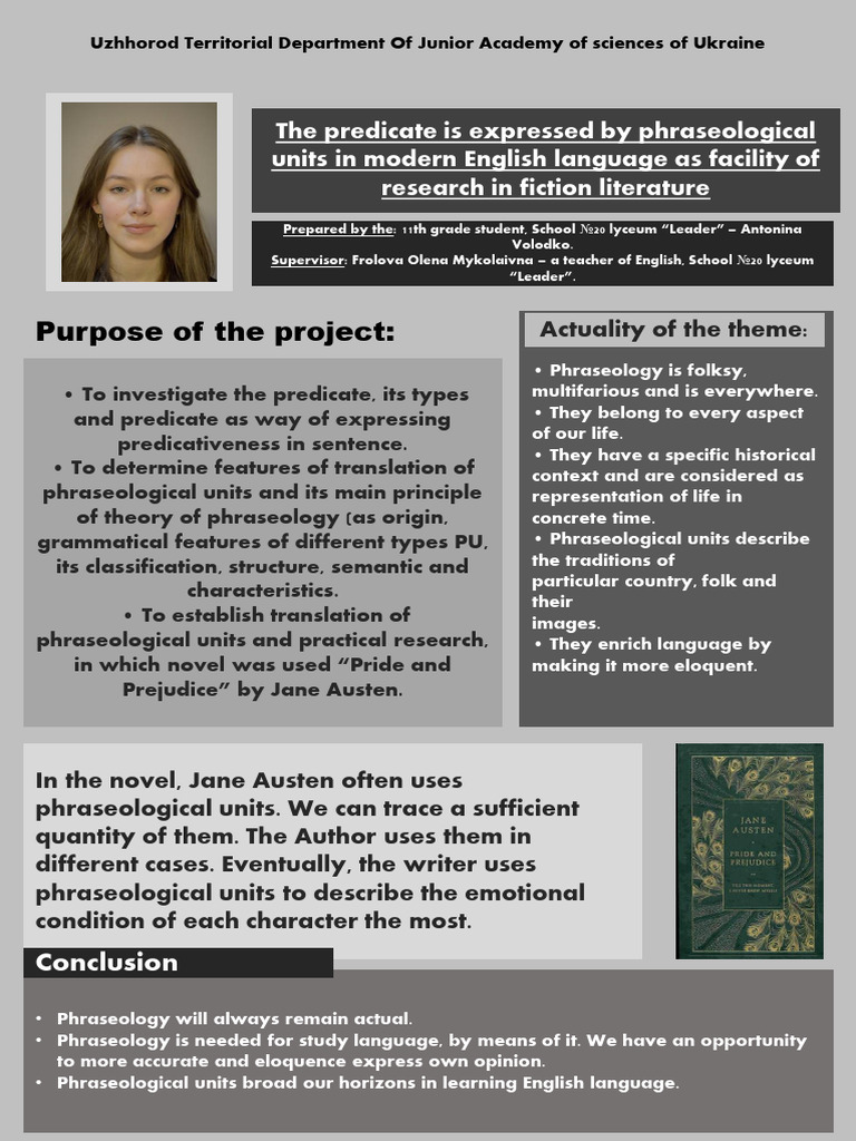 poster | PDF | Linguistics | Grammar