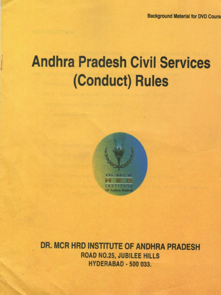 Conduct Rules | PDF